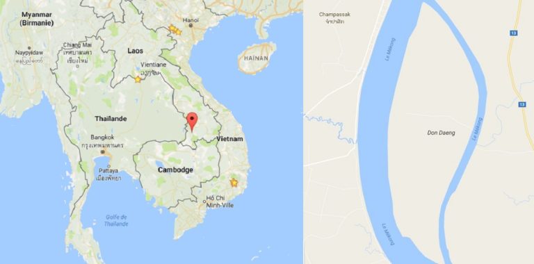 Don Daeng au Laos - L'île paisible sur le Mékong à découvrir en vélo